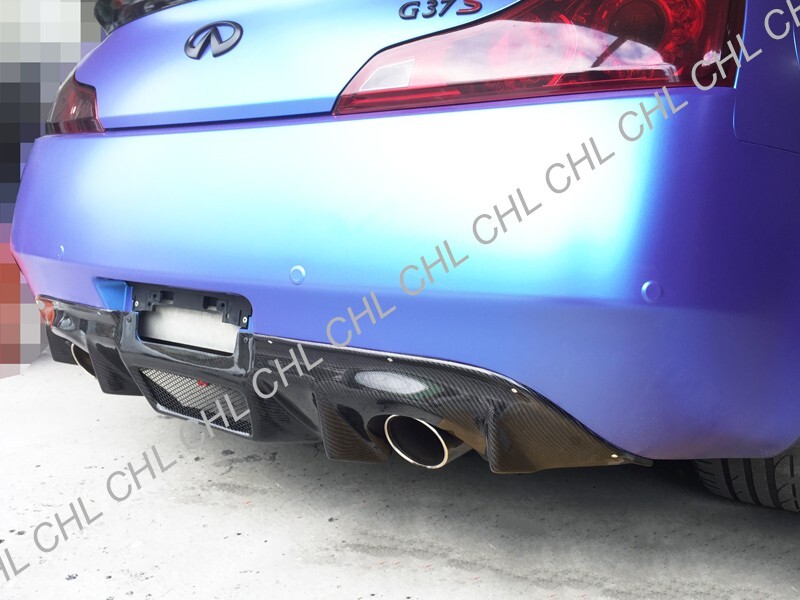 Carbon Fiber Rear Add-on Diffuser For 2008-2013 Infiniti G37 Coupe | eBay