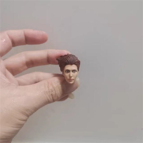 Painted 1/12 Scale Long Hair Scarlet Witch Wanda Head Sculpt Fit 6" SHF ...