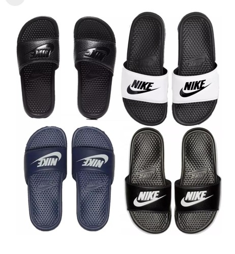 New Nike Benassi Mens Sliders Holiday Beach Pool Casual Slip On Size 7 ...
