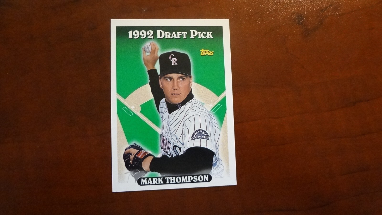 1993 TOPPS 1992 DRAFT PICK #419 MARK THOMPSON BASEBALL CARD | eBay
