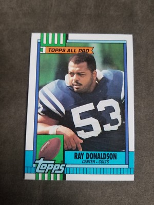 1990 Topps Football Card #305 Ray Donaldson - All Pro - Indianapolis ...