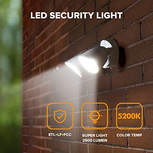 2packs 6222w 2500 Ln 32 Watt 28 Led Dualhead Floodlight Outdoor Full ...