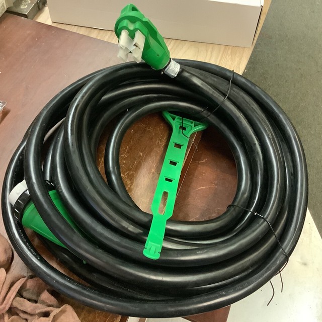 Intertek Marine Shore 30ft 50a Molded RV Camp Power Cord Ed-501r for ...
