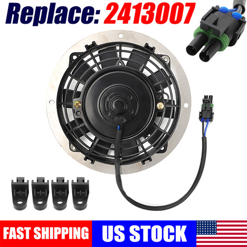 For 16-22 Polaris Sportsman Radiator Cooling Fan 850/XP 1000 High ...
