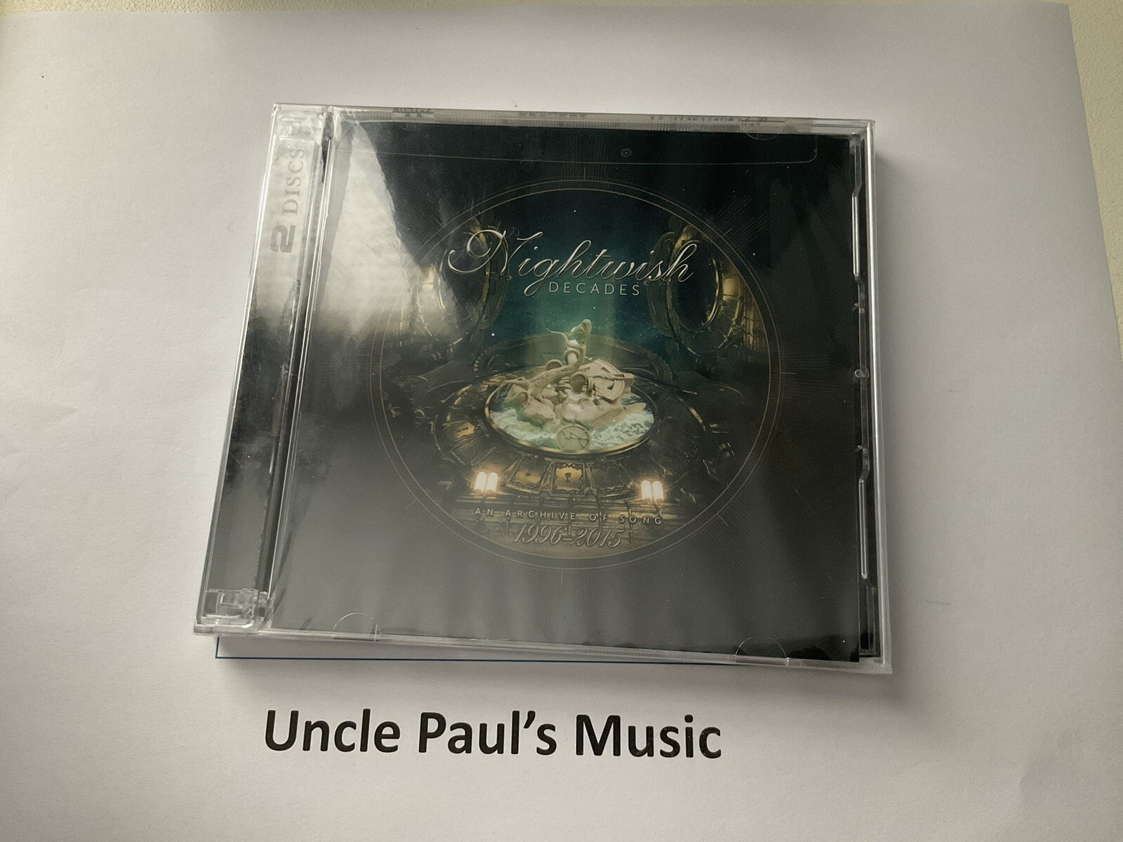 Decades by Nightwish (CD, 2018) Brand New Factory Sealed 727361405724 ...