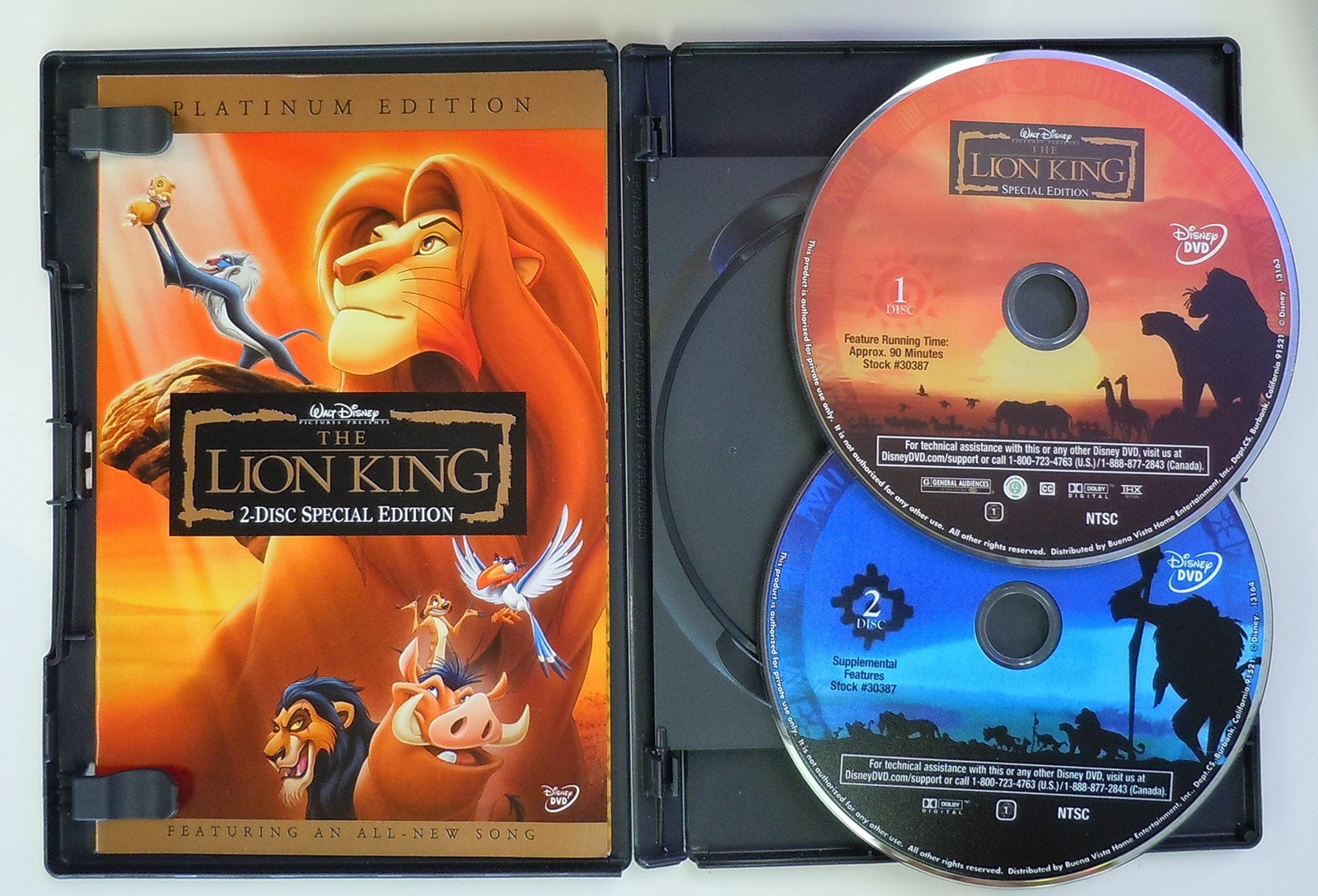 The Lion King Trilogy Collection 786936262346 Ebay