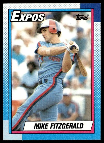 1990 Topps Mike Fitzgerald Montreal Expos #484 | eBay