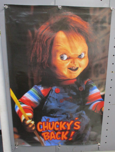 1990 CHUCKY'S BACK! Child's Play 2 Movie Poster 23"x35" CM4728 | eBay