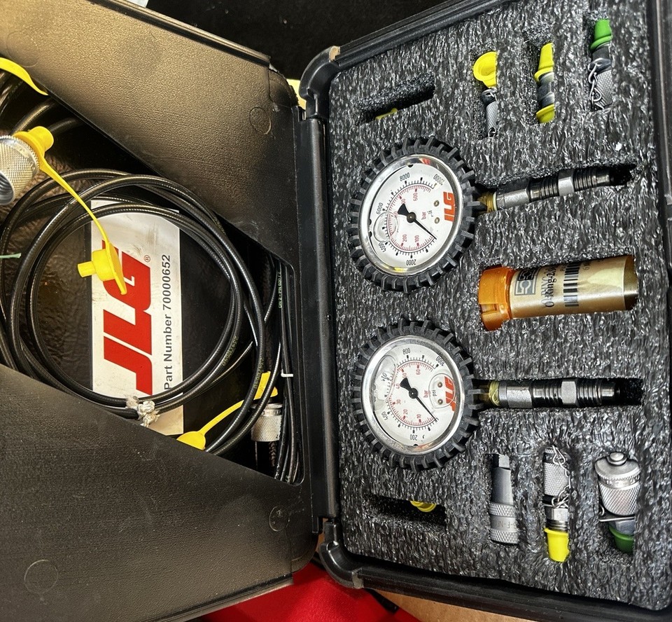 JLG 70000652 Hydraulic Pressure Test Gauge Kit | eBay