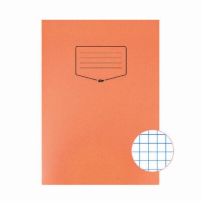 A5 A4 Maths Exercise Note Book Squares squared paper For Math Square ...