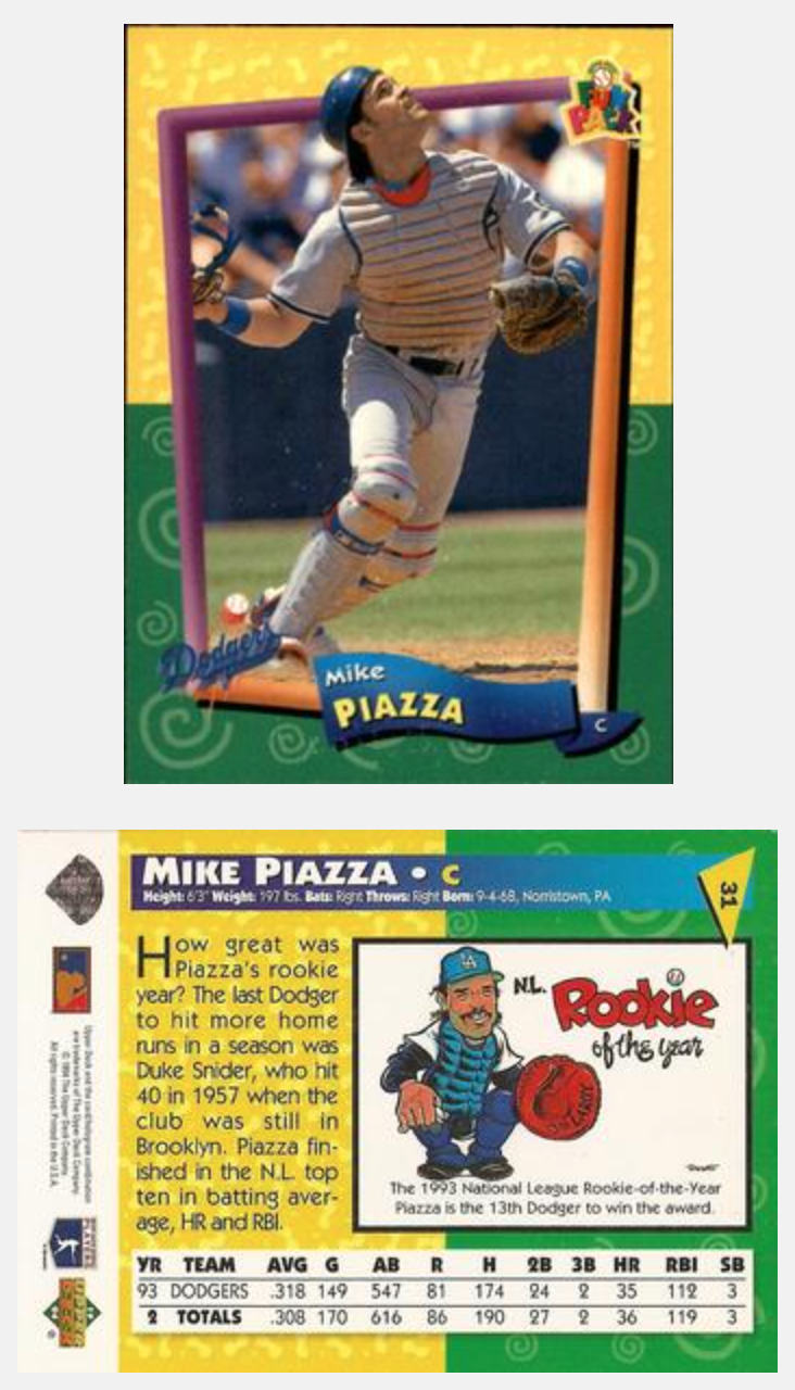 1994 Upper Deck FUN Pack Baseball Cards - Complete Your Set & Pick Your ...