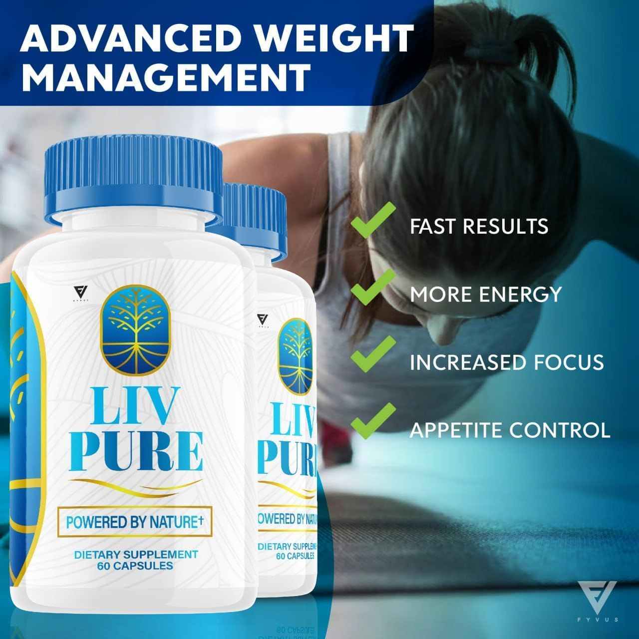 (2 Pack) Liv Pure Capsules Liver Detox Weight Loss Pills, LivPure ...