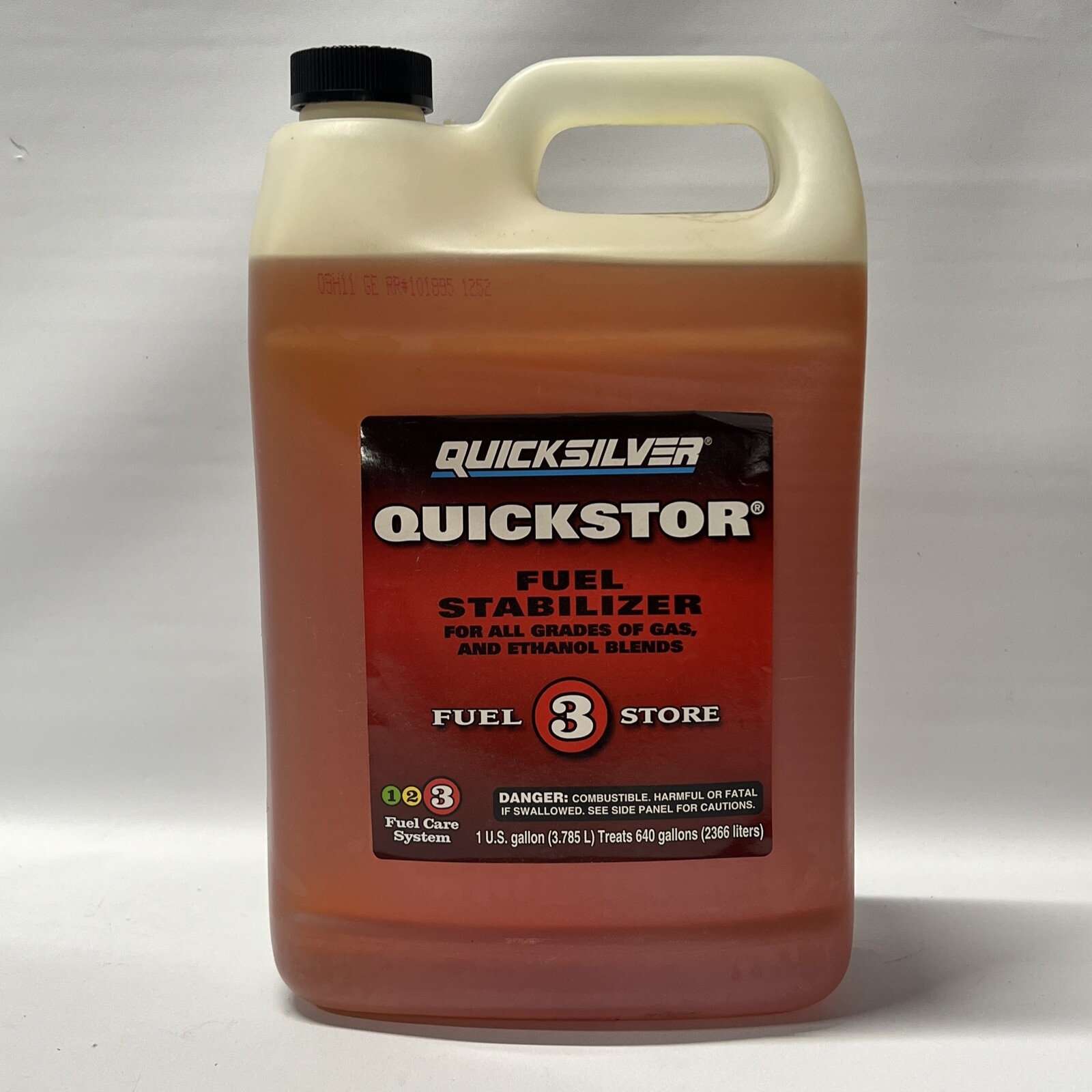 1 Gallon! Mercury Marine Quicksilver Quickstor Fuel Stabilizer ~ 92 ...