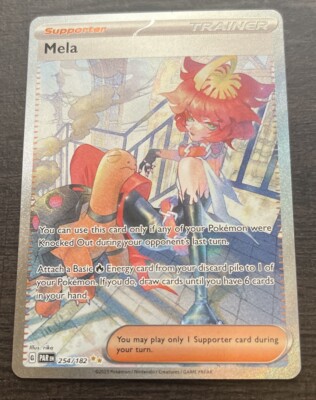 Mela 254/182 NM Paradox Rift Special Illustration Rare Full Art Trainer ...