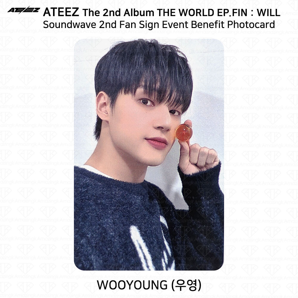 ATEEZ 2nd Album WORLD EP.FIN WILL Soundwave 2nd Fan Sign Event Benefit ...