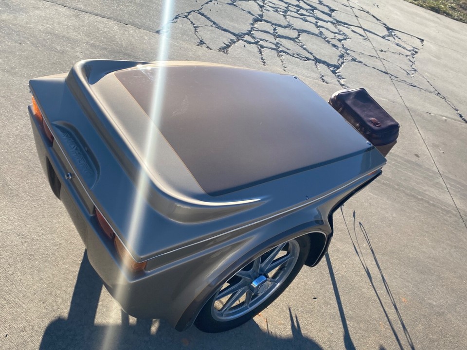 Bushtec Motorcycle MC Cargo Trailer, Harley Honda, Yamaha All Years and ...