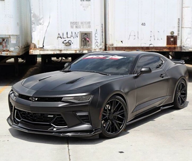 Black Camaro Black Rims