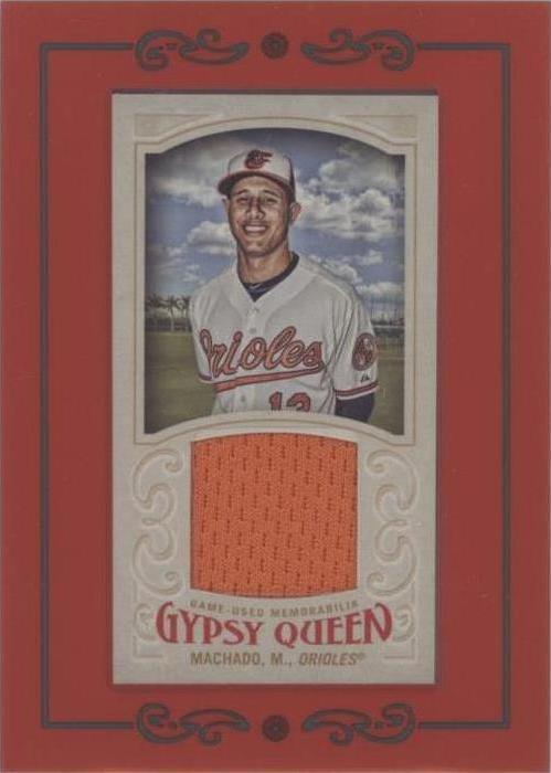 2016 Topps Gypsy Queen - Mini Relics Manny Machado #GMR-MMA (MEM) for ...