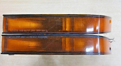 JDM Toyota Supra MK3 JZA70 Amber Bumper Turn Signal Light Lamps Set ...
