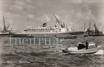 HOLLAND AMERICA LINE SS STATENDAM (1956) 1950s/60s VINTAGE REAL PHOTO ...
