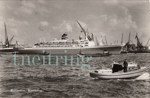 HOLLAND AMERICA LINE SS STATENDAM (1956) 1950s/60s VINTAGE REAL PHOTO ...