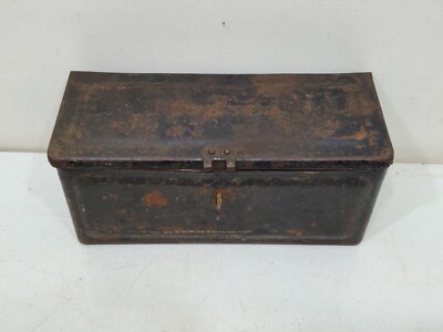 Vintage ORIGINAL Embossed FORDSON Tractor TOOL BOX Old Equipment ...