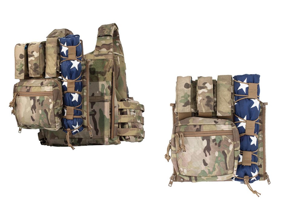 SS Style Tegris Molle Zipper Back Panel Special Expansion Board for ...