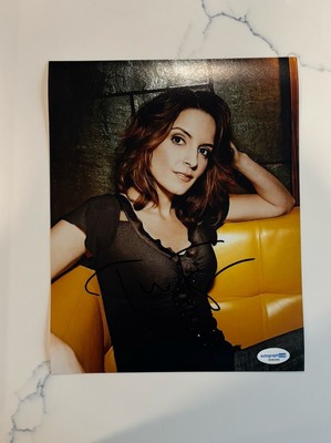 Tina Fey Saturday Night Live Signed Autographed 8X10 Photo ACOA | eBay