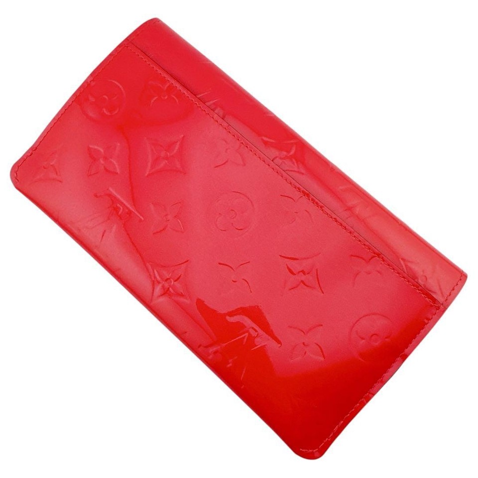 Louis Vuitton Vernis Portefeuille Jeanne Wallet 19cm Hot Pink Gold ...