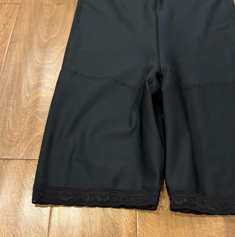 ISAVELA COMPREXXWEAR Compression Bodysuit Mid Thigh Open Crotch Large ...