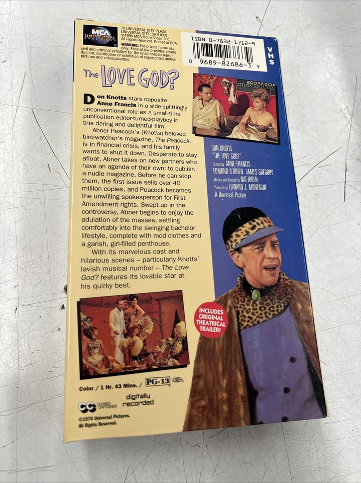 The Love God? Vhs 96898268639| eBay