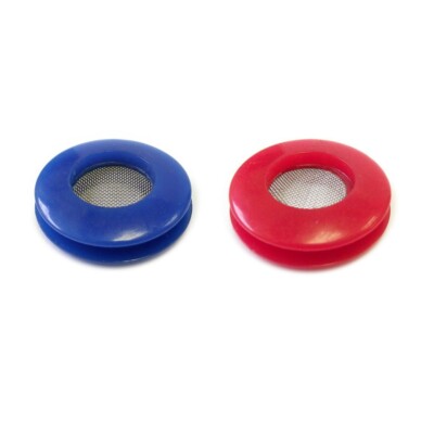 100 Red & 100 Blue Polyurethane Glad Hand Seals With Filter Screens | eBay