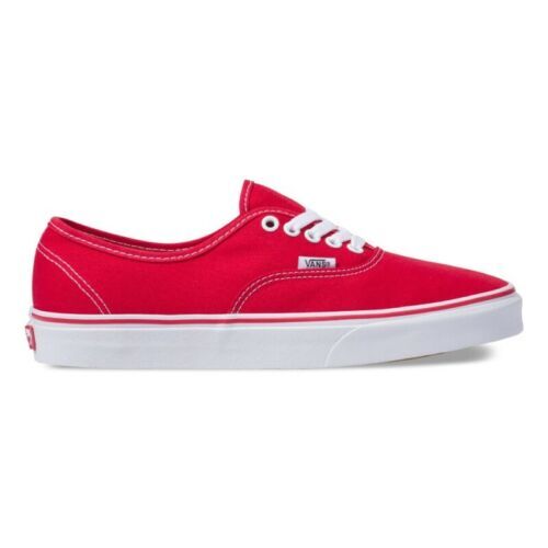 Size 7 - VANS Authentic Red - VN000EE3RED for sale online | eBay