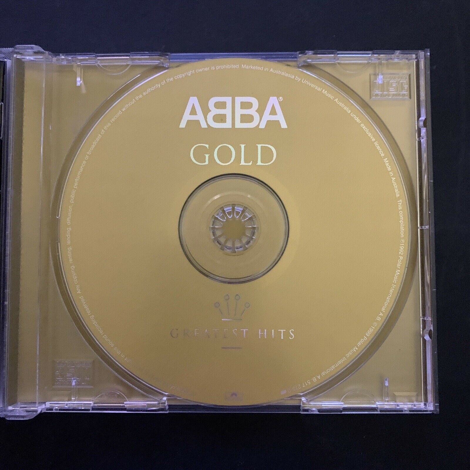 ABBA ‎Gold Greatest Hits CD [Limited Edition Signature Issue Digitally ...