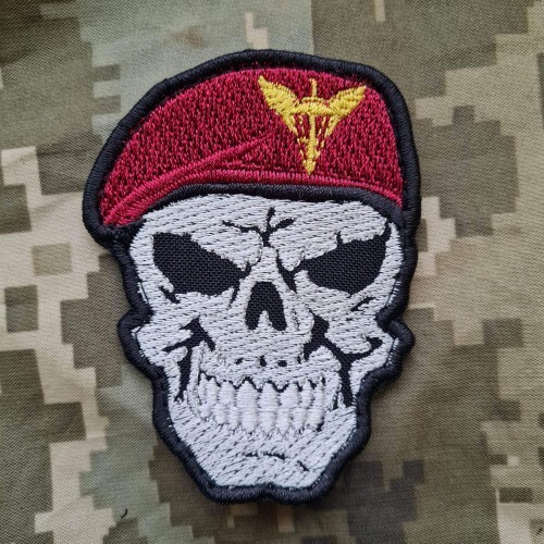 @ PATCH UKRAINE ARMY WAR 2022-2023 - skull in beret #8 | eBay