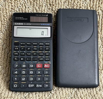 Casio FX-300SA Scientific Calculator + Cover | eBay