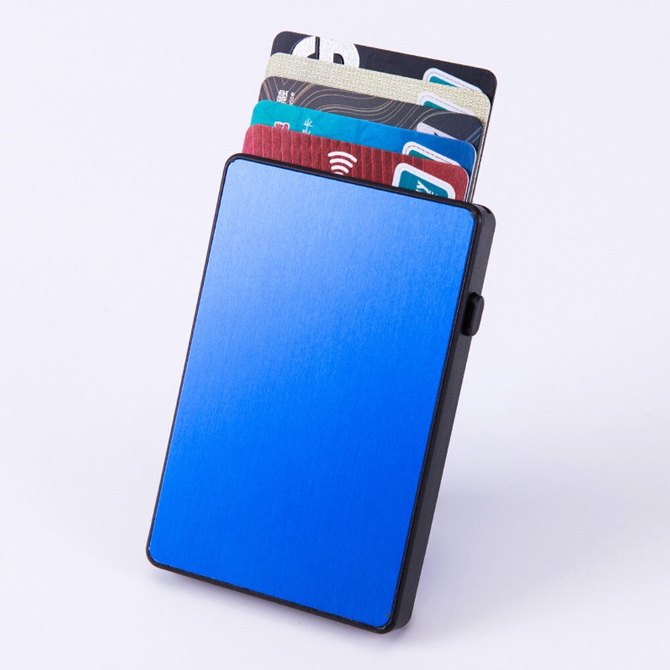 Card Box Card Holder Card Wallet Anti-theft Card Bag Credit Card Case ↑ ...