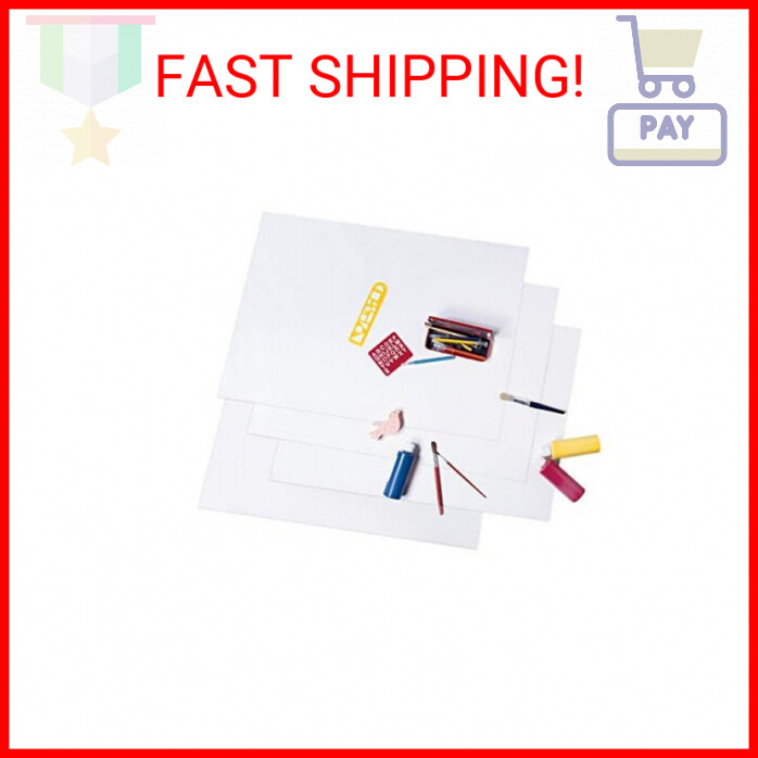 PACON UCreate Economy Poster Board, White, 22" x 28", 100 Sheets/Carton ...