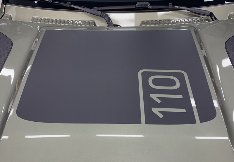 For LR Defender 90 110 2020-2025 Front Hood decal sticker waterproof ...