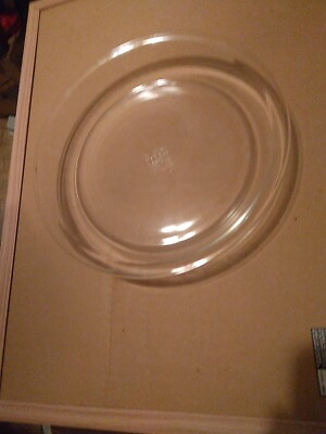 Vintage - Pyrex 210 - 10" Clear Glass Pie Pan with Flat Rim - Made In ...