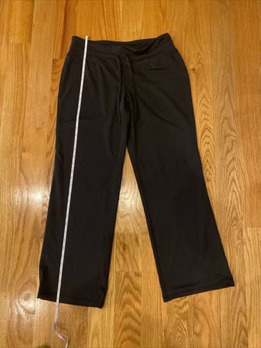 Champion Womens Sz M Pull On Elastic Waist Activewear Pants Black | eBay