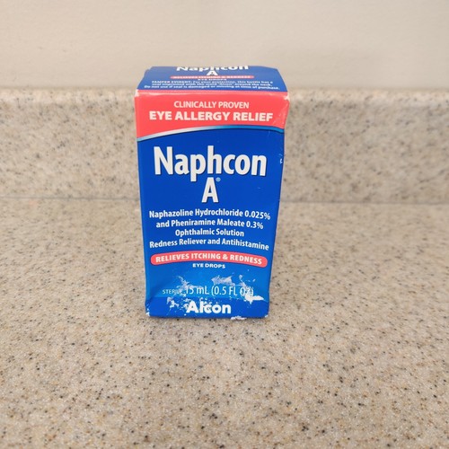 Naphcon A Eye Allergy Relief Drops 15 ml | eBay