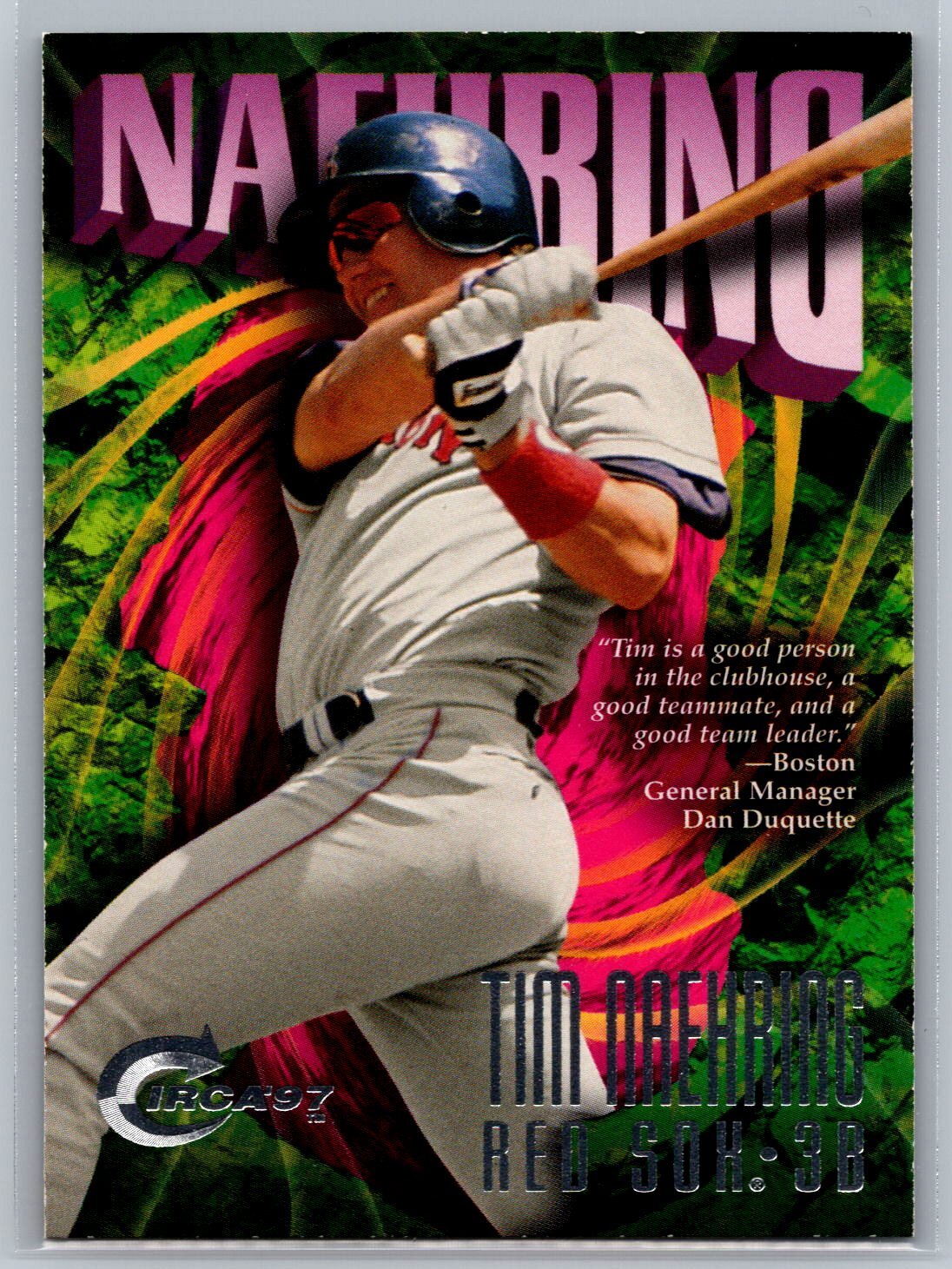 Tim Naehring 1997 Circa BASEBALL #127 Boston Red Sox | eBay