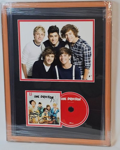 One Direction signed Autographed Up All Night CD Harry Styles Zane ...