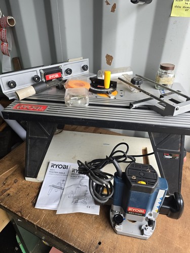 RYOBI ROUTER TABLE ART-1 AND ERT1150V ROUTER WITH ALL INSTRUCTIONS | eBay