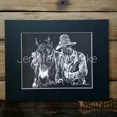 Festus and Ruth Gunsmoke Western Farmhouse Art Print | eBay