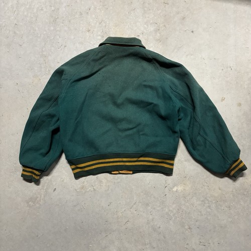 Vintage Rare 60s Baylor Bears Band University Green Letterman Varsity ...