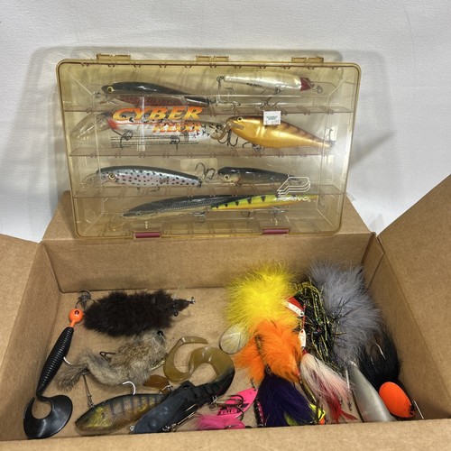 Musky Muskie Lure Lot Assorted Large Fishing Lures Rapala,mice,spinners ...
