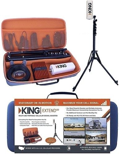KING Extend Go Multi-use Portable Cell Signal Booster 660045001310| eBay