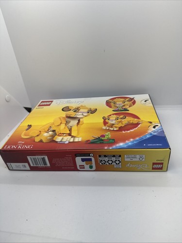 LEGO® Disney SIMBA the Lion King Cub 222 Piece Brick Building Set 43243 ...